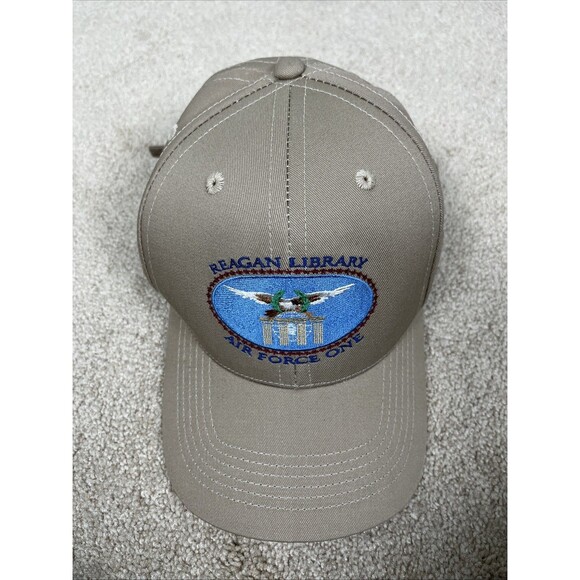 Navy Command Caps | Accessories | Vtg Reagan Library Hat Air Force One ...